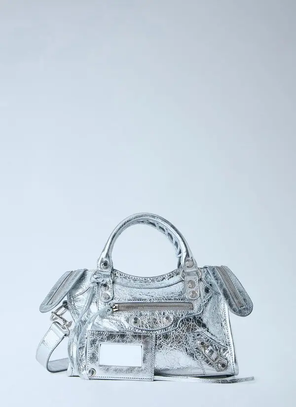 Balenciaga Le City Bag Mini - Silver