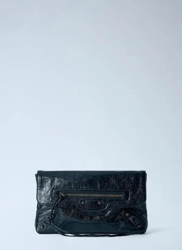 Balenciaga Le City Clutch - Black