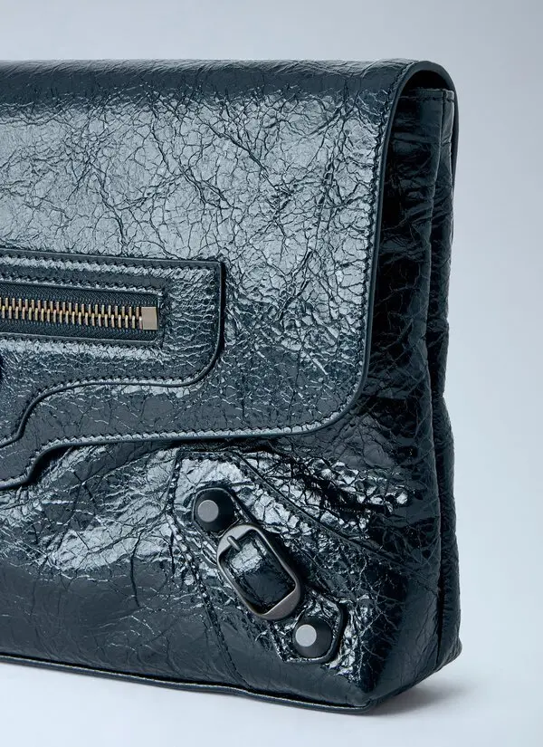 Balenciaga Le City Clutch - Black