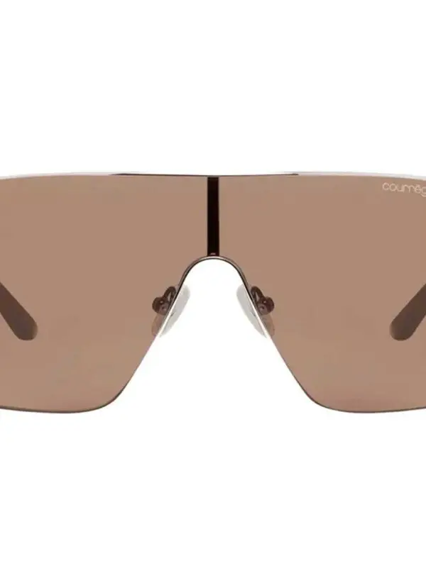 COURREGES 24 Aviator-frame Sunglasses