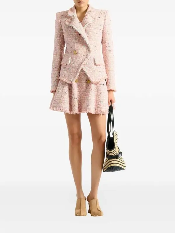 Balmain Two-button Tweed Jacket