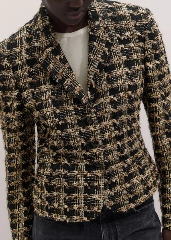 ME+EM Textured Evening Jacket