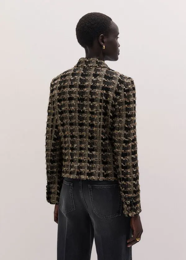 ME+EM Textured Evening Jacket
