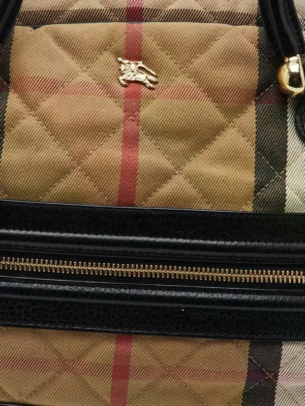 Burberry Medium Westbury Quilted House Check Satchel Bag
