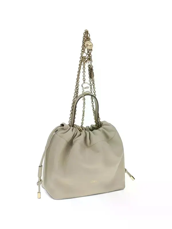 Chloé Small Icons Drawstring Chain-link Shoulder Bag