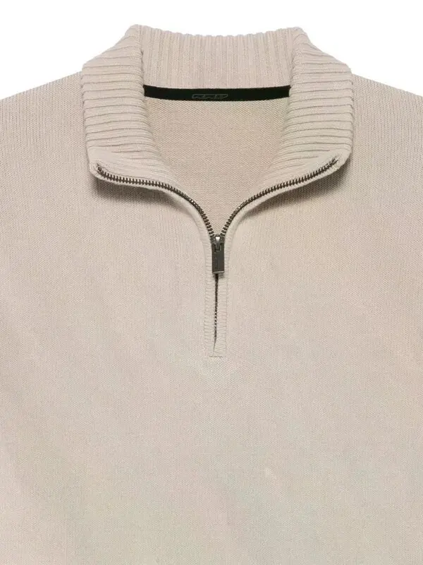 RRD Quarter-zip Knitted Sweater