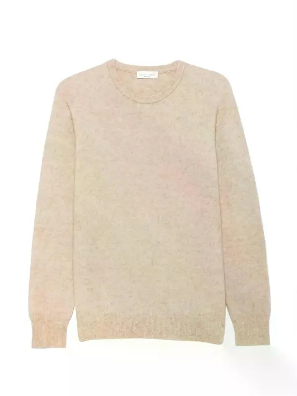 ROBERTO COLLINA Crew-neck Long-sleeve Sweater - Neutrals