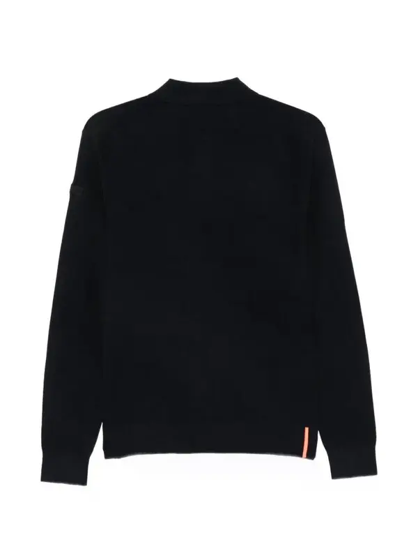 RRD Polo-collar Long-sleeve Sweater