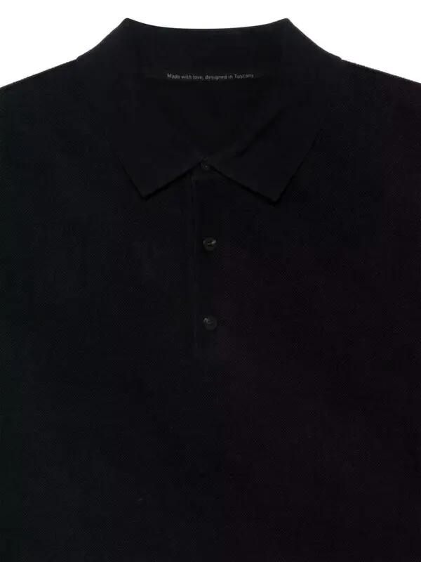 RRD Polo-collar Long-sleeve Sweater
