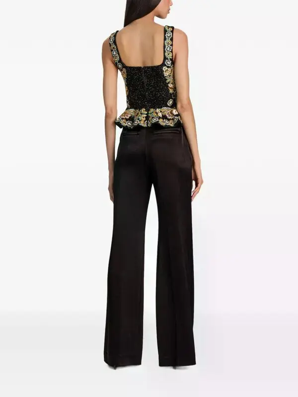 Alice + Olivia Shane Wide-leg Trousers