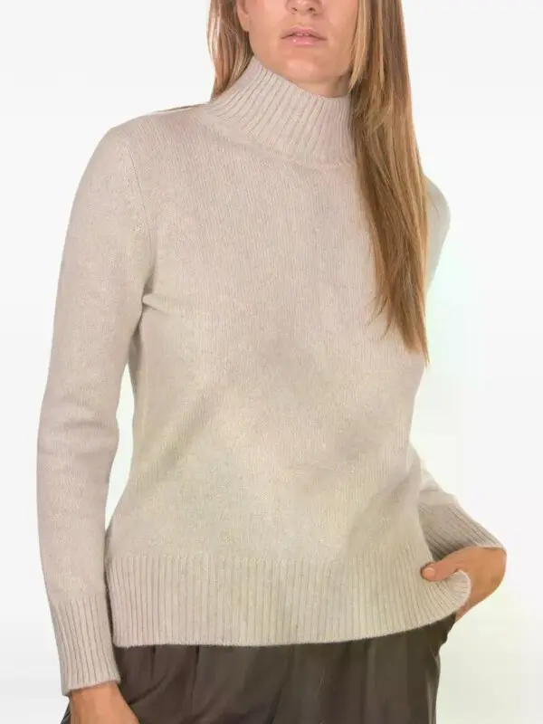 GRAN SASSO Ribbed-knit Cashmere Sweater
