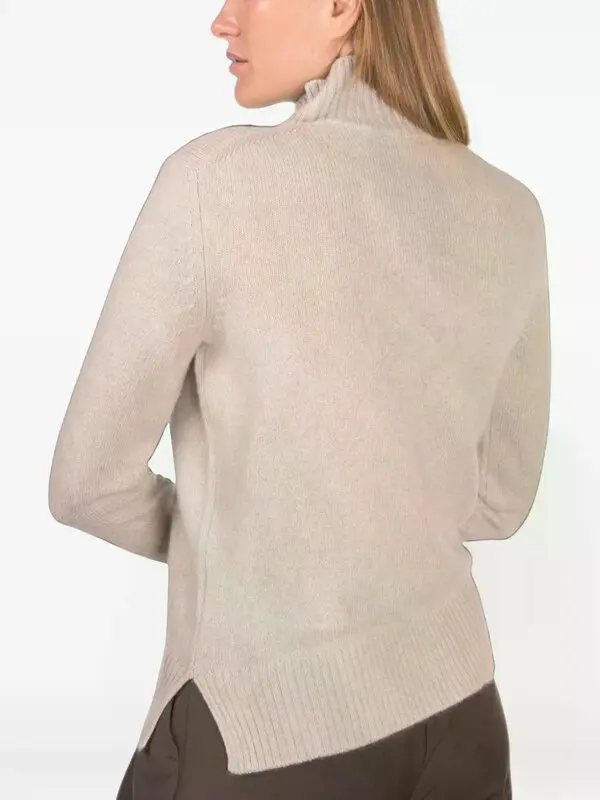 GRAN SASSO Ribbed-knit Cashmere Sweater