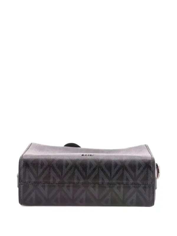 Dior Lingot Messenger Bag Cd Diamond Coated Canvas Crossbody Bag