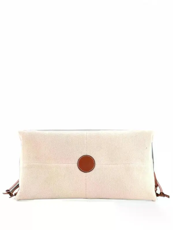 Loewe Cushion Canvas Large Tote Bag - Neutrals