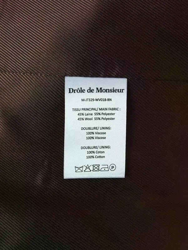 Drole De Monsieur Western Single-breasted Blazer