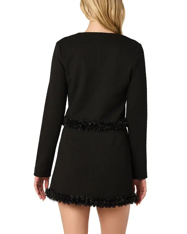 Astr The Label Claire 3d Trim Jacket