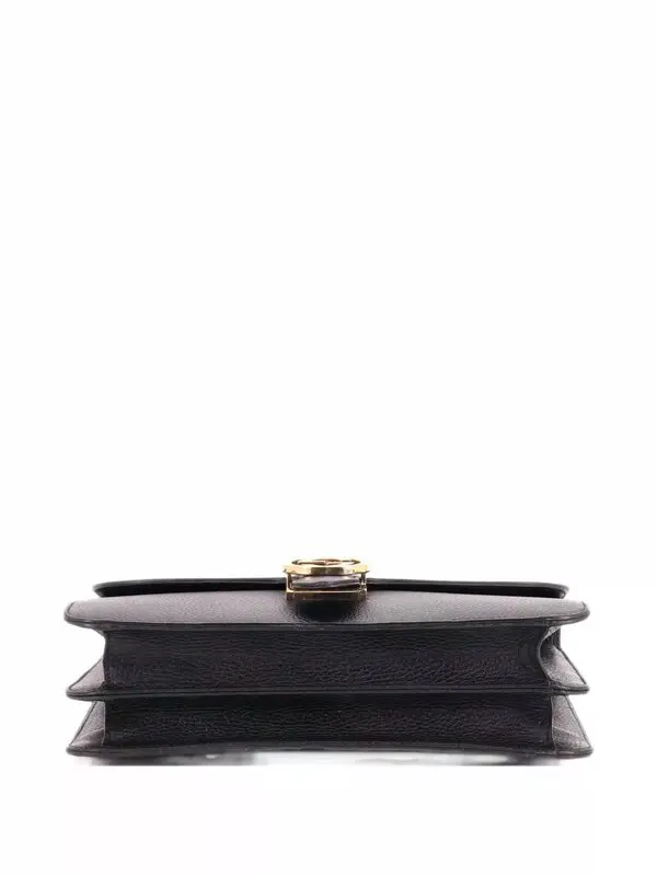 Gucci Interlocking Leather Medium Shoulder Bag