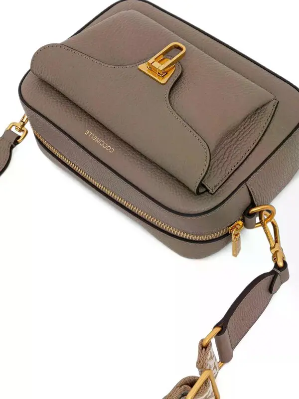 COCCINELLE Grainy-leather Crossbody Bag