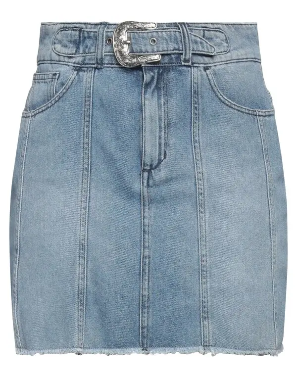Liu Jo Denim Skirt Size Cotton