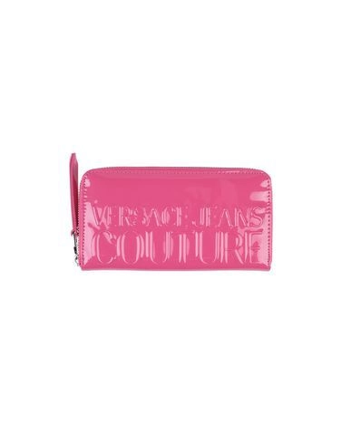 Versace Wallet Textile Fibers - Fuchsia