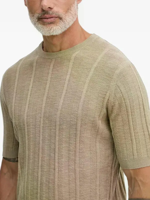 BENETTON Ribbed-knit T-shirt