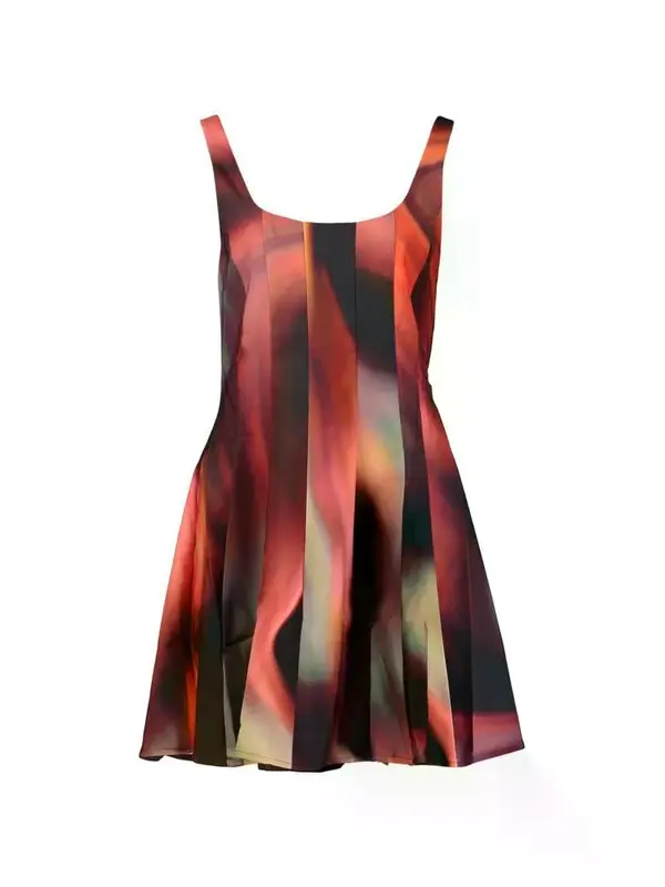 Desigual Abstract-print Sleeveless Mini Dress