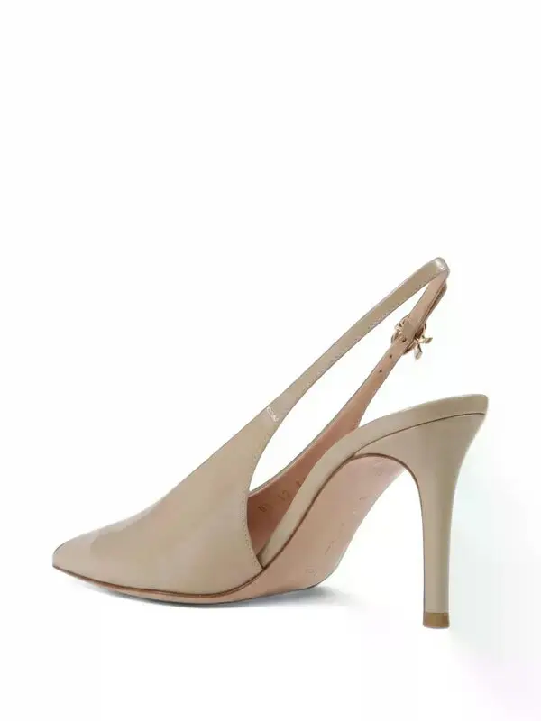 GIANVITO ROSSI Robbie Sling Pointed-toe Pumps