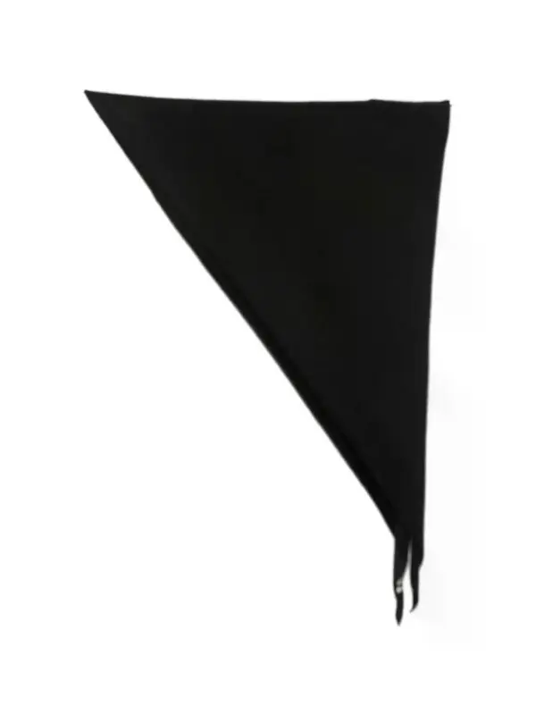 Extreme Cashmere Bandana Knit Scarf - Black
