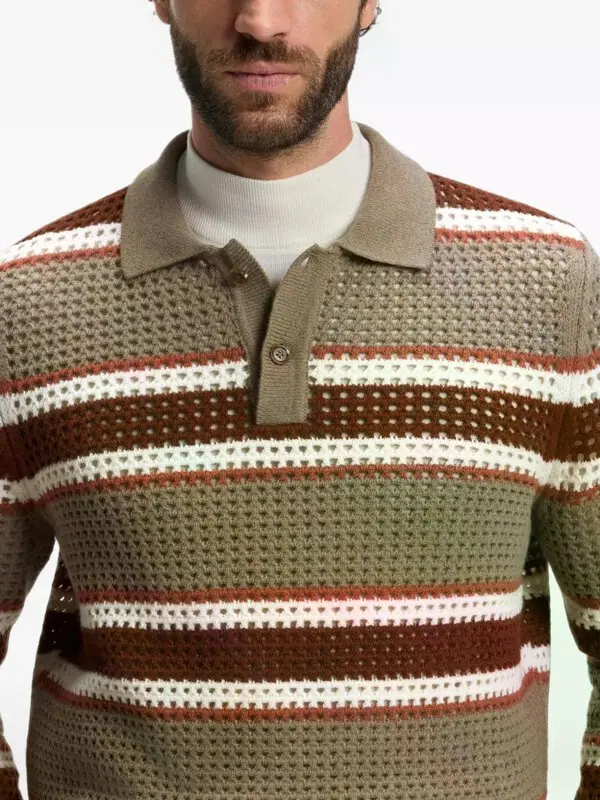 BOSS Relaxed-fit Rugby Sweater In A Wool Blend