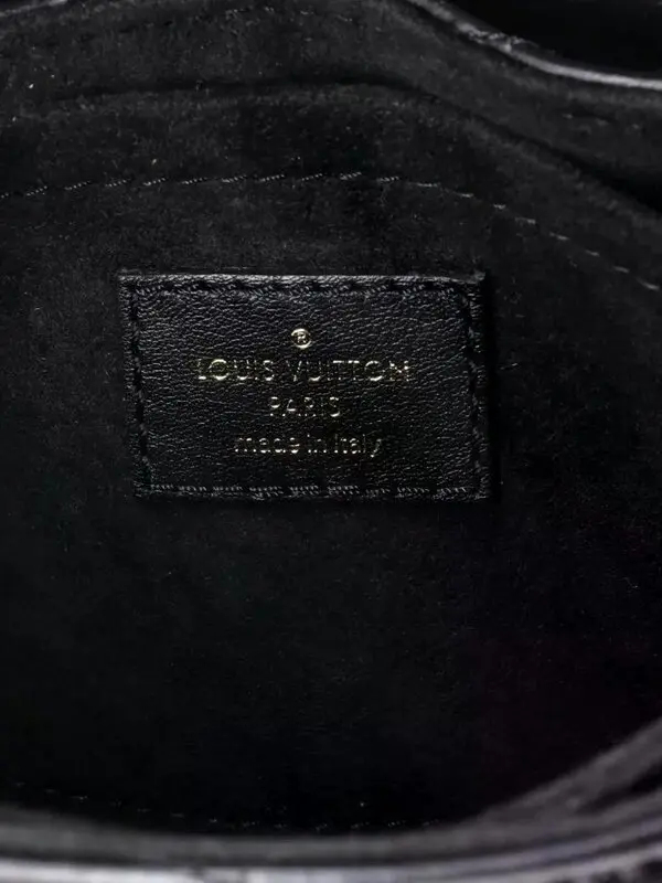 LOUIS VUITTON New Wave Chain Bag Nm Quilted Leather Pm Crossbody Bag