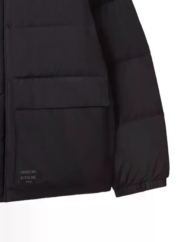Maison Kitsuné Quilted Hooded Jacket
