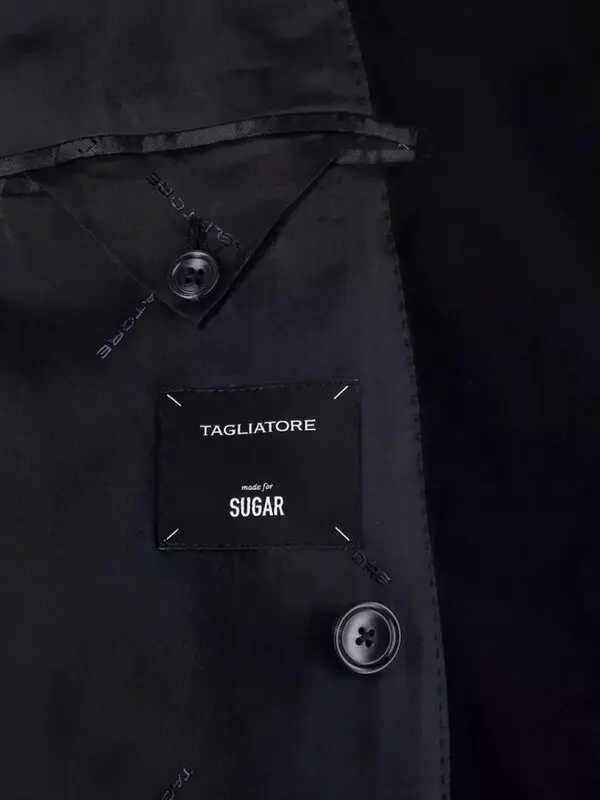 Tagliatore Double-breasted Velvet Blazer