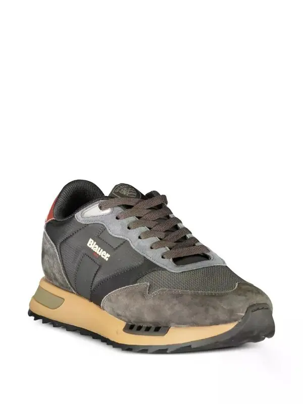 BLAUER. Ryder Panelled Sneakers