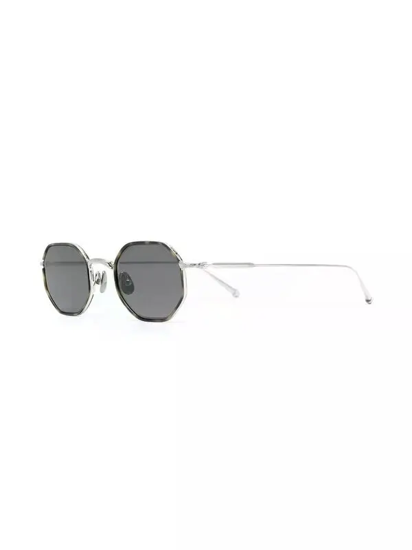 Matsuda Geometric Engraved Sunglasses