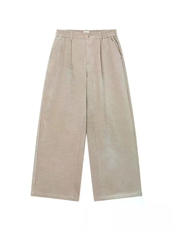 B+AB Pleated Wide-leg Trousers - Neutrals