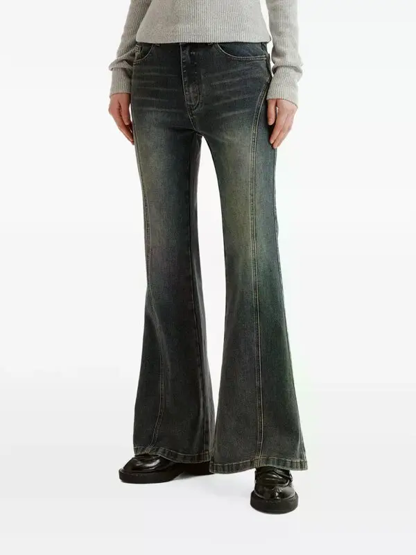 B+AB Seam-detail Flared Jeans