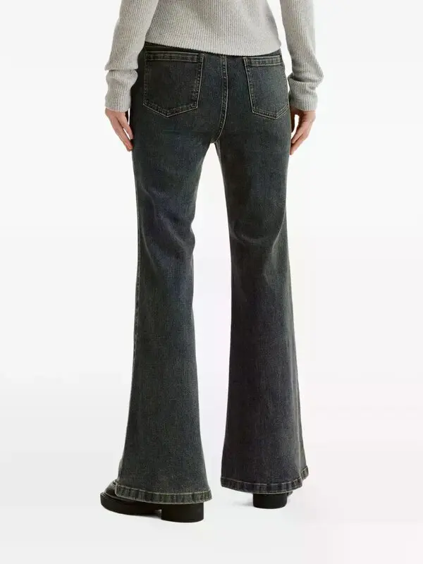 B+AB Seam-detail Flared Jeans