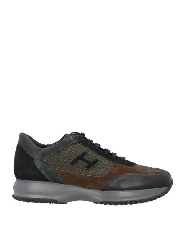 Hogan Sneakers Size Leather, Textile Fibers