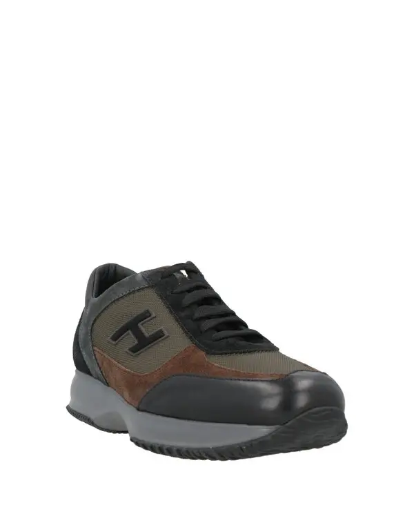 Hogan Sneakers Size Leather, Textile Fibers