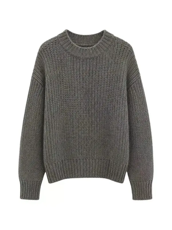 ROBERTO COLLINA Chunky-knit Drop-shoulder Sweater