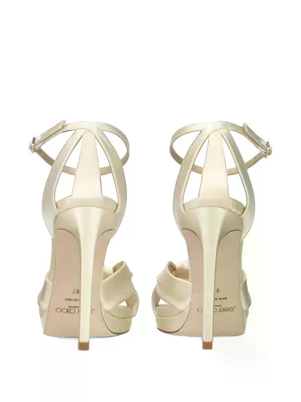 JIMMY CHOO Rosie Knot-detail Platform Sandals