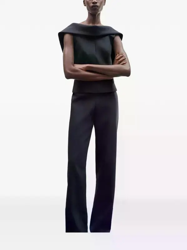 Adam Lippes Fio Pleat-detail Blouse