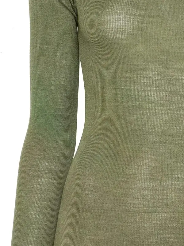 Auralee Ribbed-knit Long-sleeve Sweater