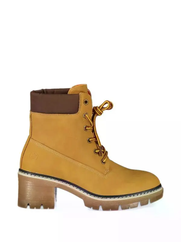 LUMBERJACK Lace-up Block-heel Ankle Boots