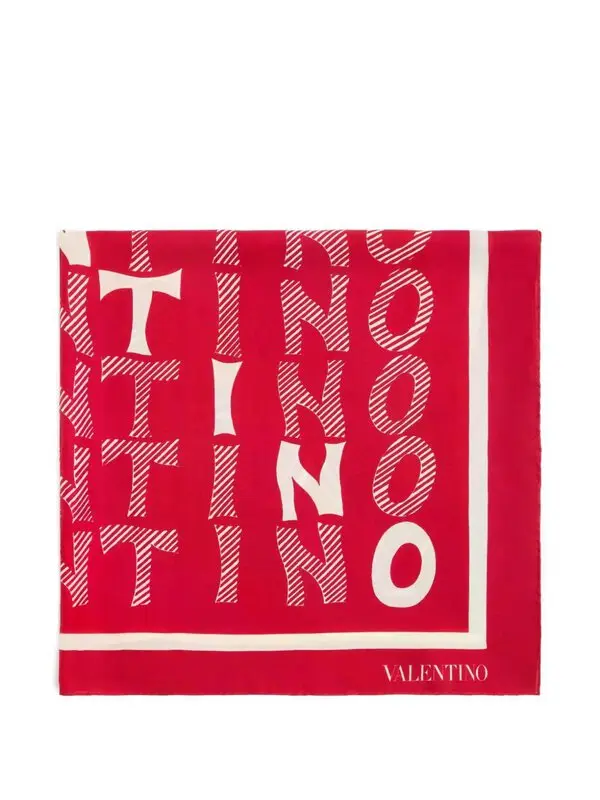 Valentino Garavani Le Fou De L'archive Silk Scarf