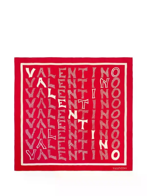 Valentino Garavani Le Fou De L'archive Silk Scarf