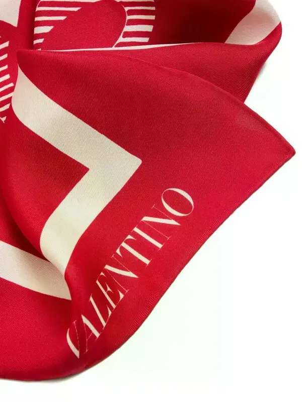 Valentino Garavani Le Fou De L'archive Silk Scarf