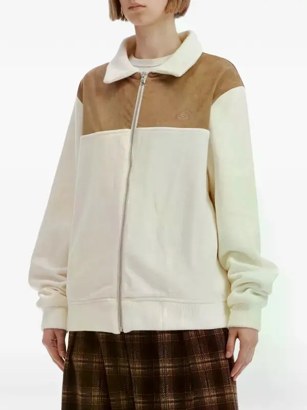 B+AB Colour-block Zip-up Jacket