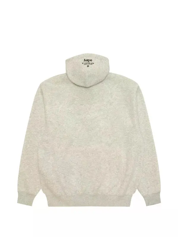 AAPE BY *A BATHING APE Logo-print Zip-up Hoodie