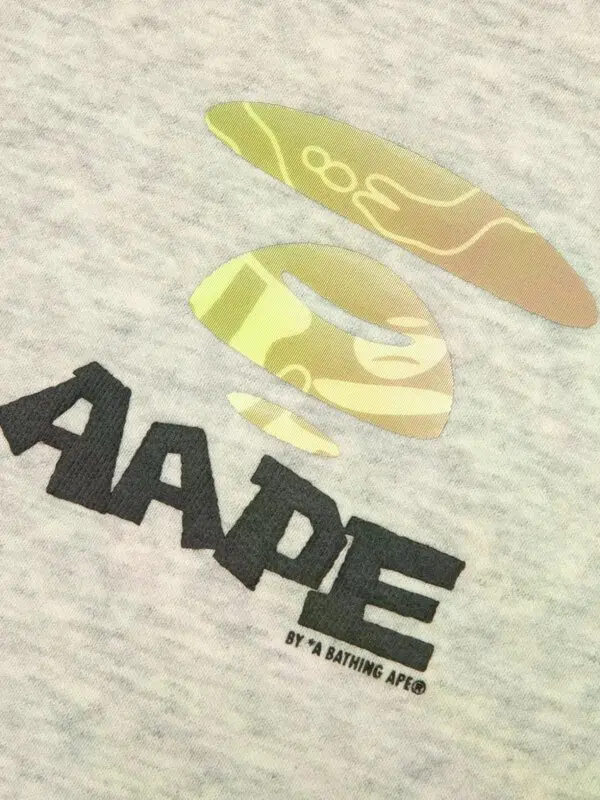 AAPE BY *A BATHING APE Logo-print Zip-up Hoodie